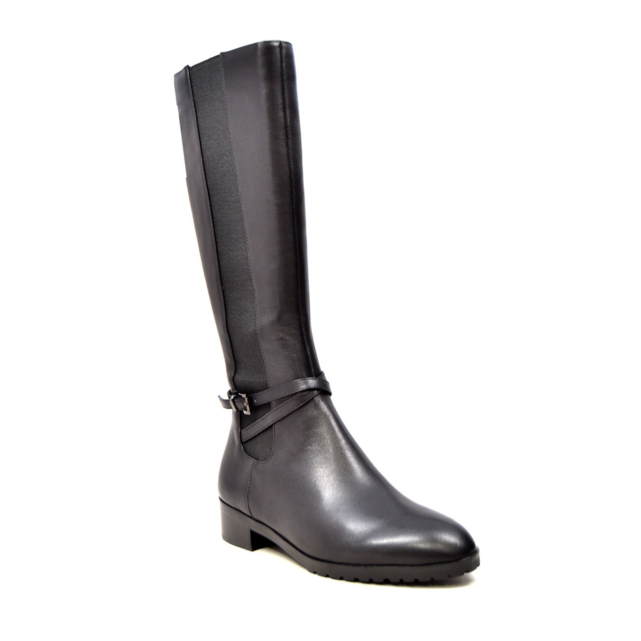 SoleiMani Noosh Low Narrow Calf Riding Boots – Slim Calf Boots