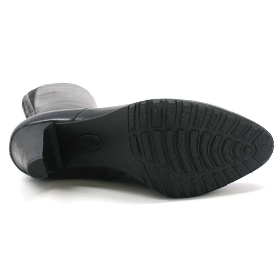 SoleiMani Paradise Narrow Calf Heel Dress Boots – Slim Calf Boots